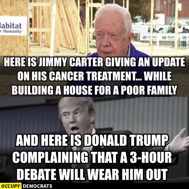Compare and Contrast: Jimmy Carter vs. Donald Trump | News of the Restless
